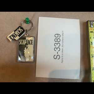 scarface | Accessories | Set Scarface Tony Pacino Keychain Decal ...